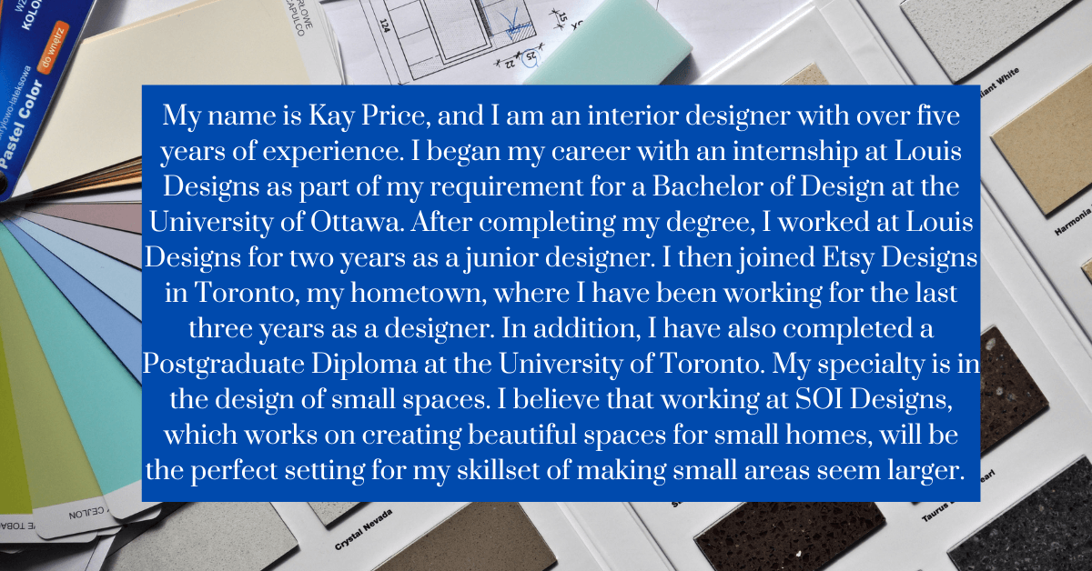 How to craft the perfect answer for "Tell me about yourself"