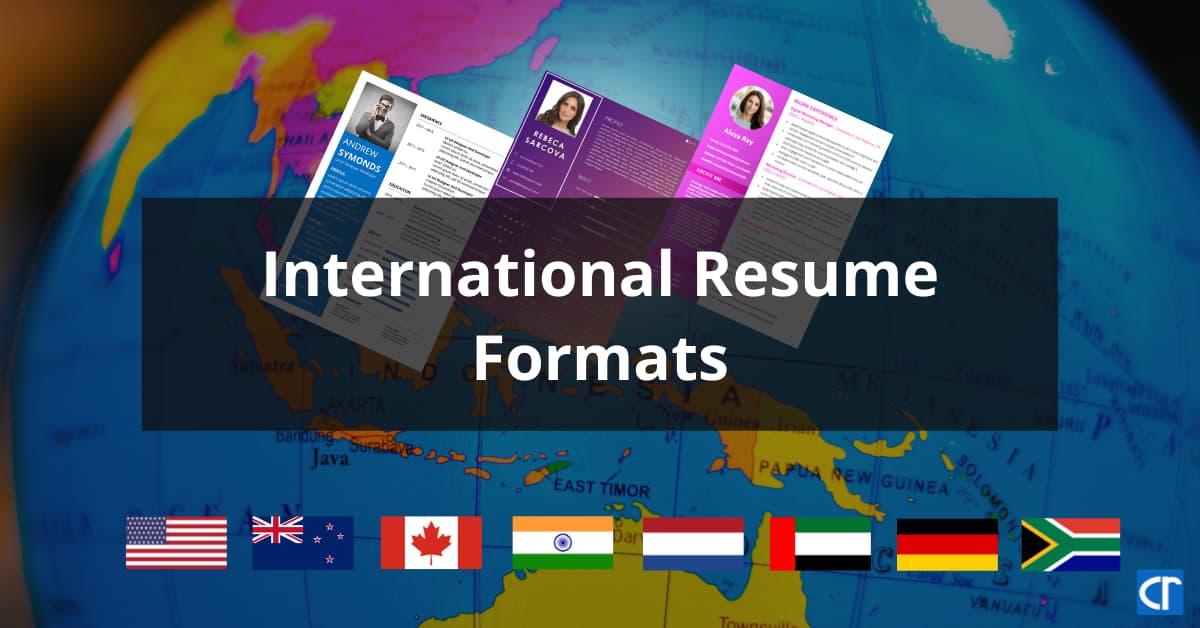 International Resume Formats for International Jobs