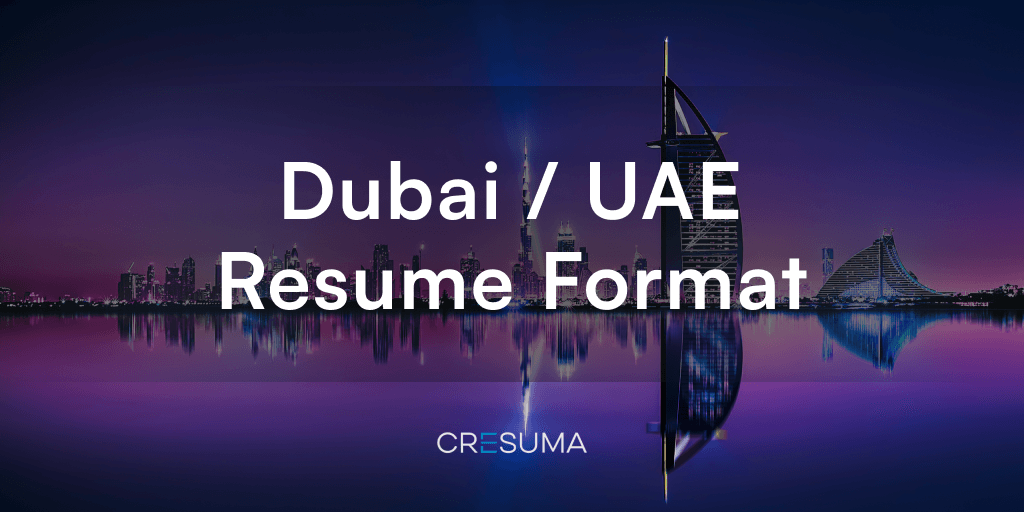 How to write a CV for UAE Jobs / UAE CV Format [2023 April Update]