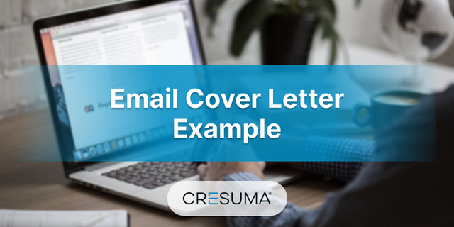 Email Cover Letter Example | Writing Guide | Cresuma
